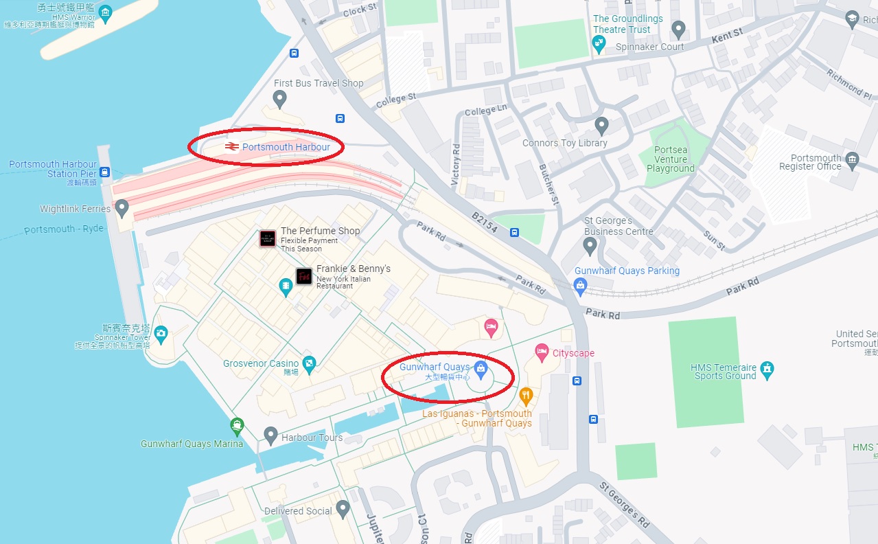 【英國。樸次茅夫】中檔OUTLET GUNWHARF QUAYS 海邊購物與飲食 - Seeing West 西施型